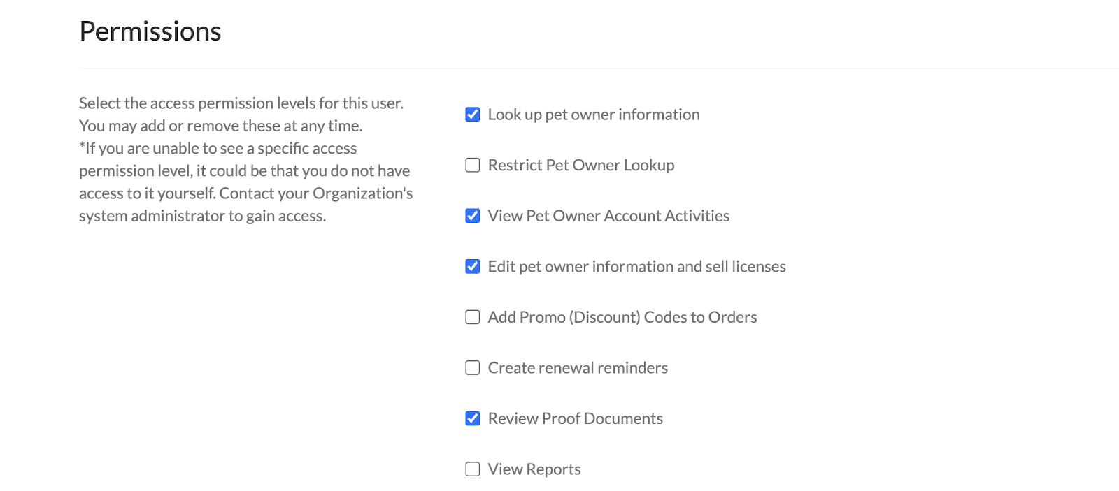 Creating A New Administrator Account – DocuPet