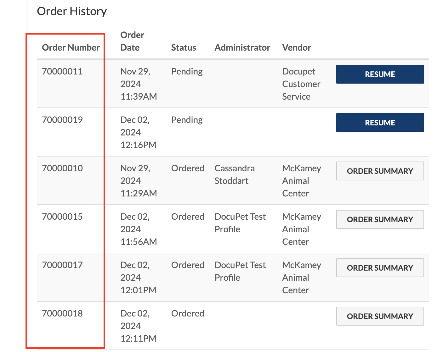Where To Find An Order Number – DocuPet