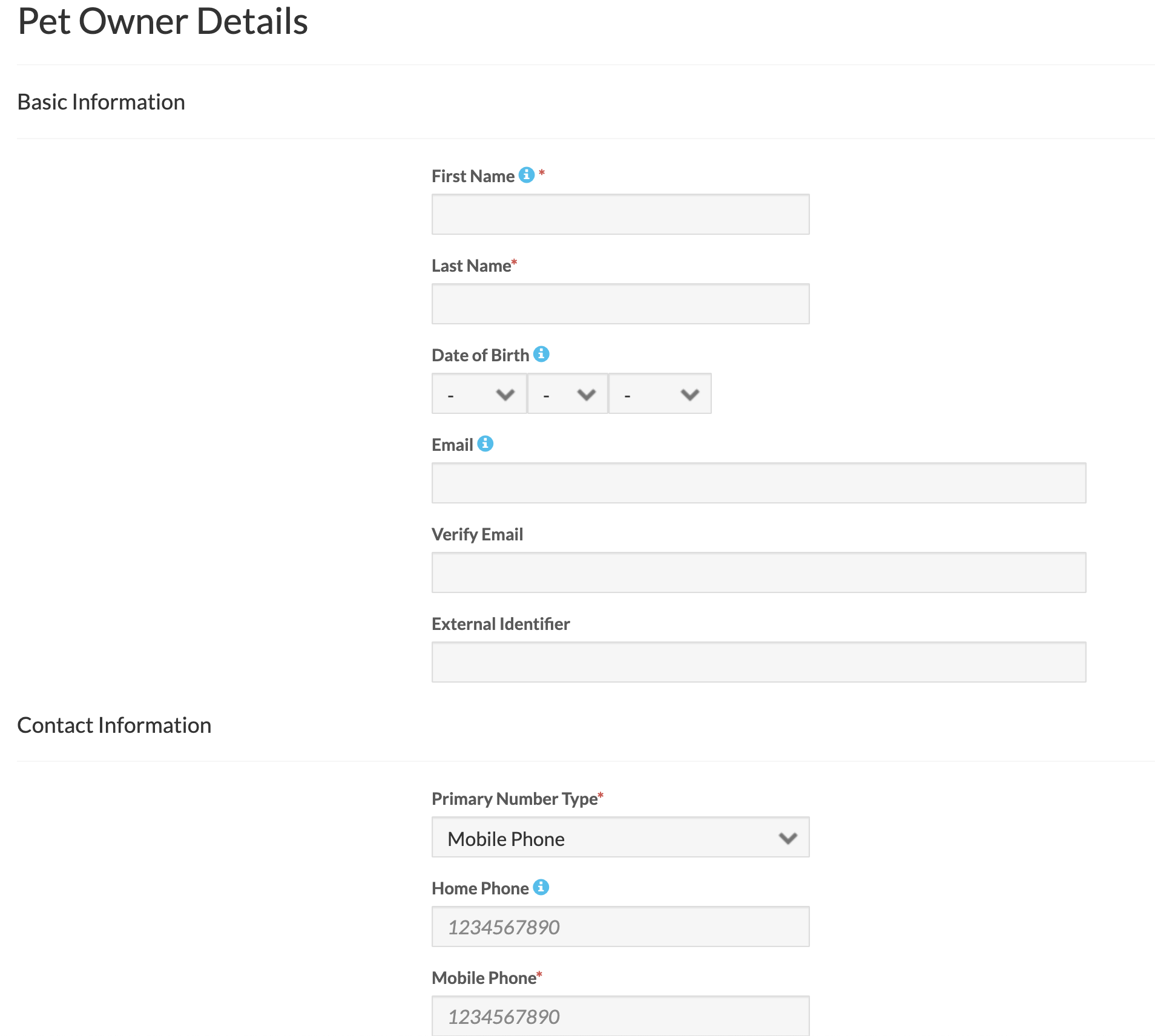 How to add a Pet Owner – DocuPet