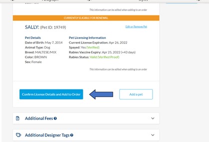 How to place an order for a license or renewal – DocuPet